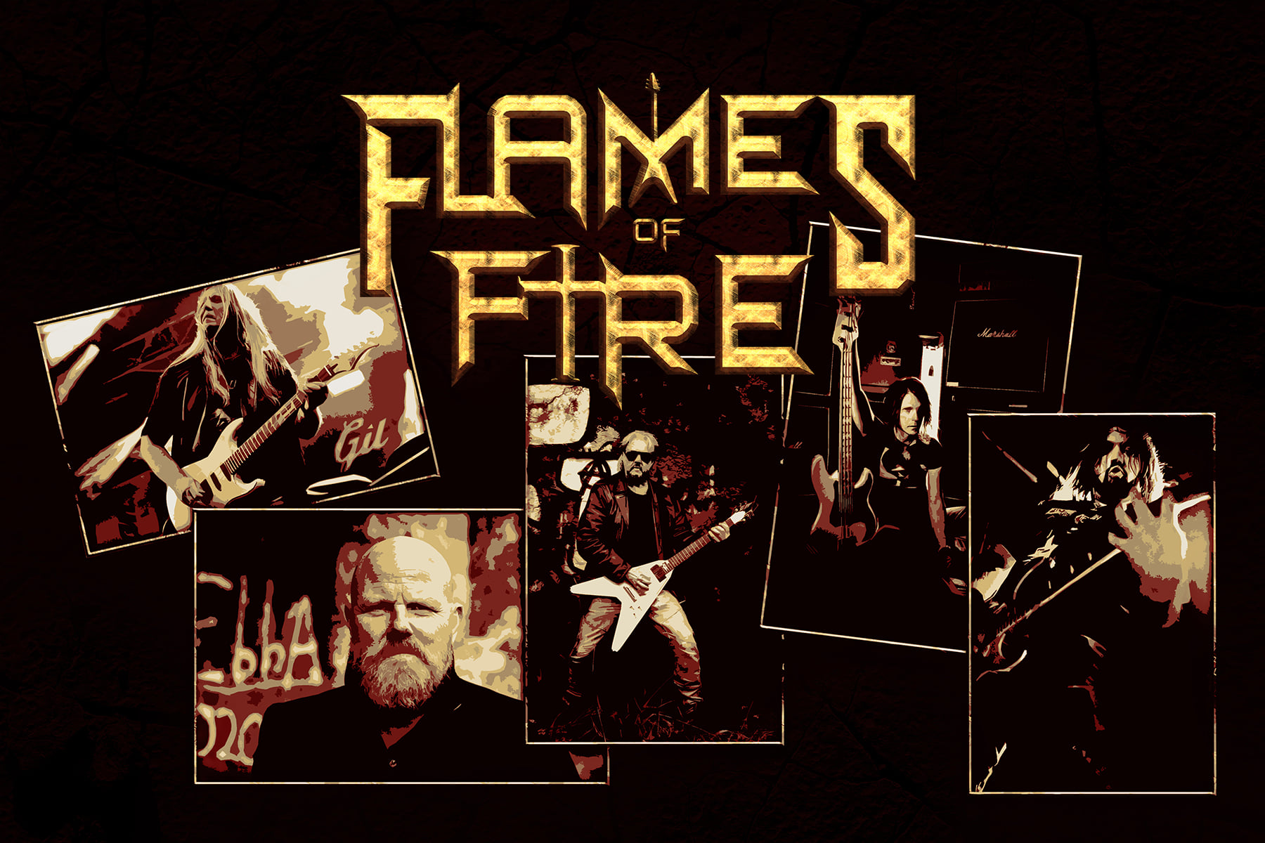 Flames Of Fire: supergrupo escandinavo lança 'Gloria', seu primeiro ...