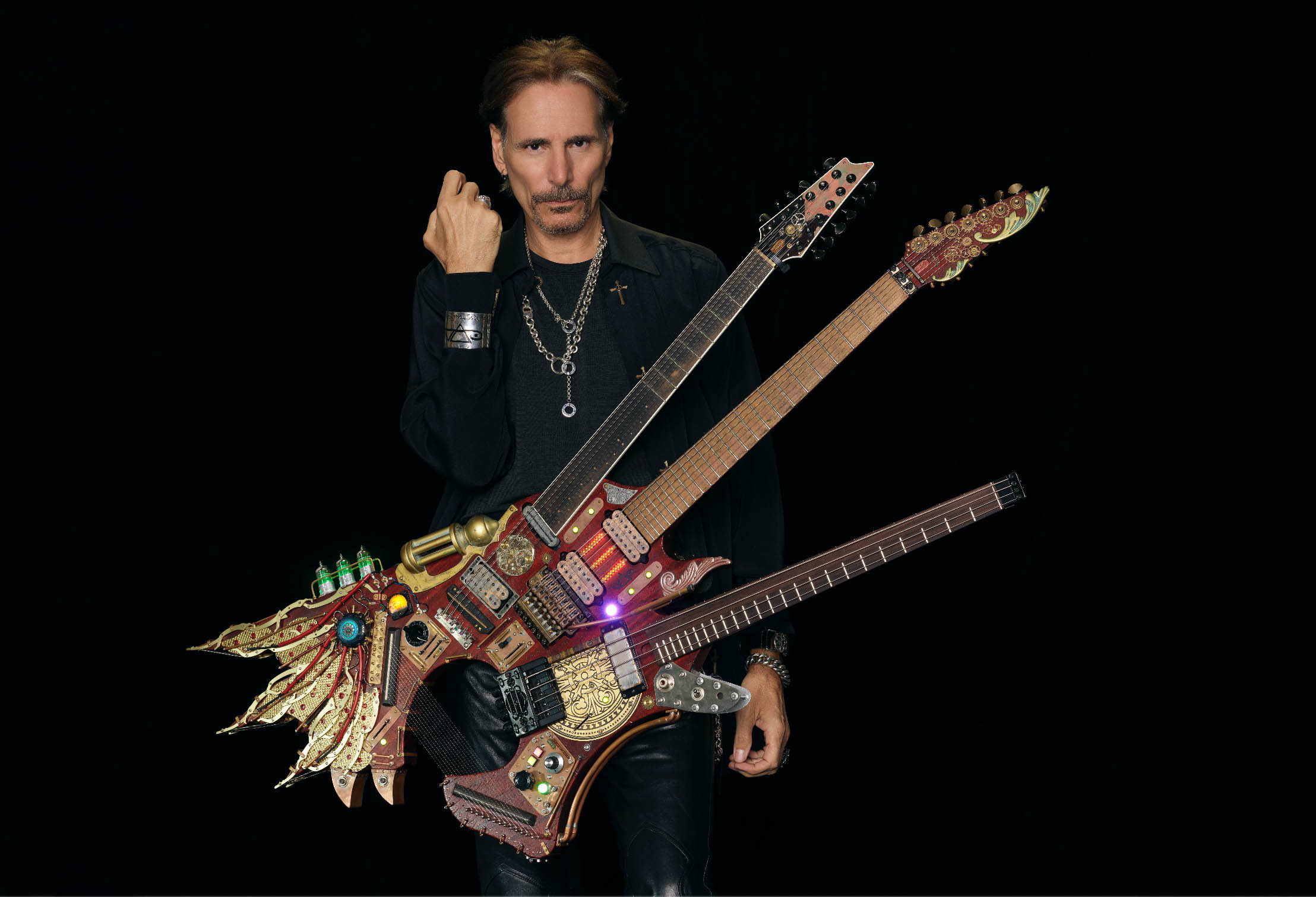 Steve Vai faz sua estreia no Best of Blues and Rock - Headbangers News