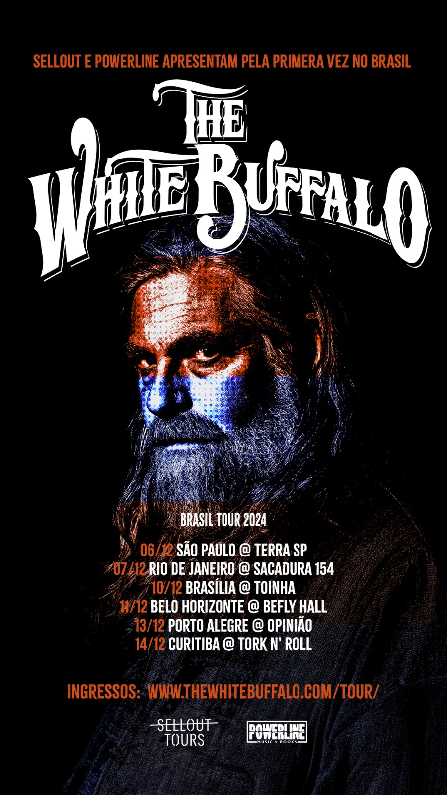 The White Buffalo flyer - Headbangers News