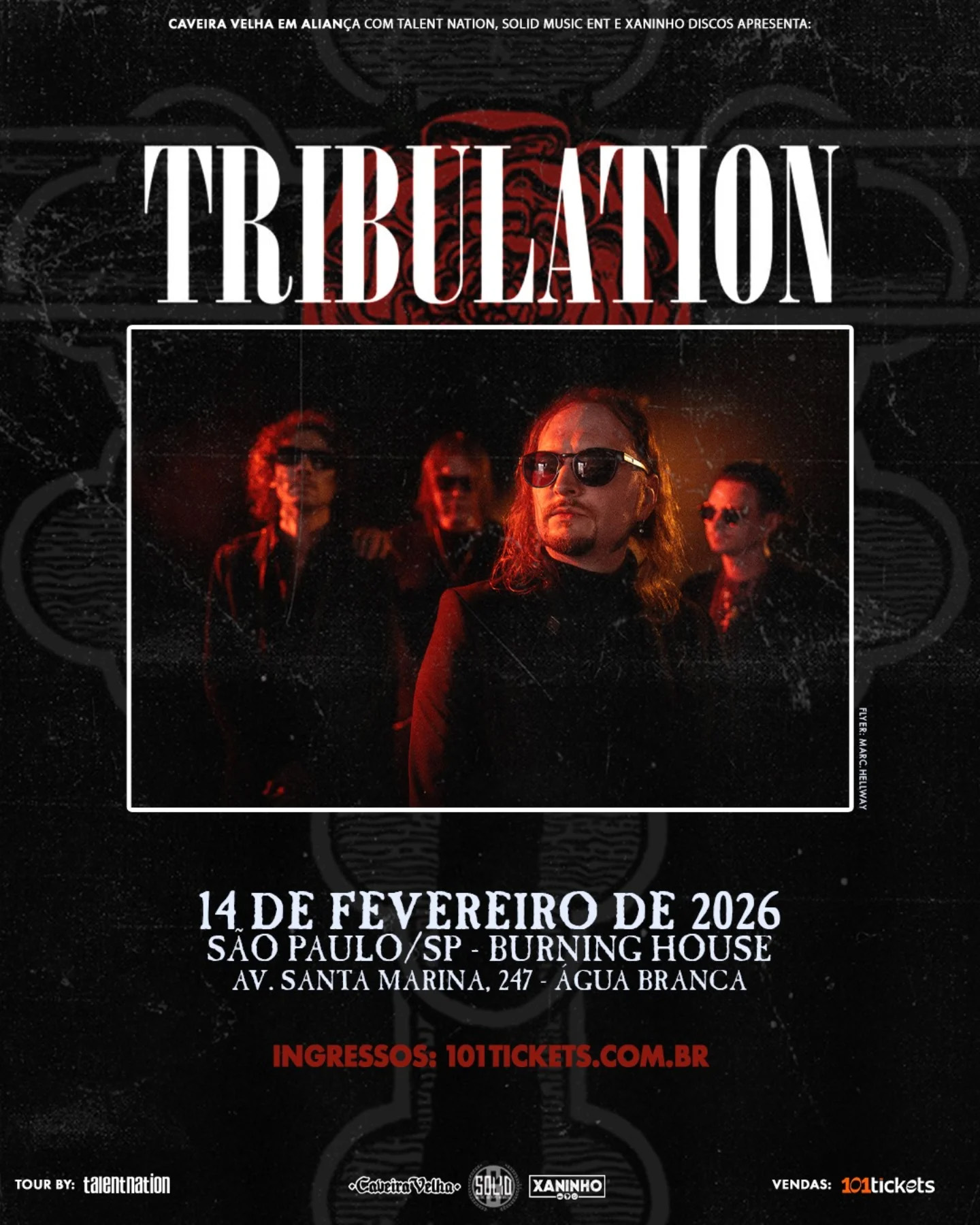Tribulation Flyer - Headbangers News