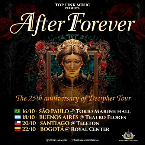 After Forever retorna aos palcos na América Latina em 2026 e celebra os ...